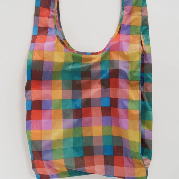 BAGGU | Bags | Nwt Big Baggu Madras No | Poshmark